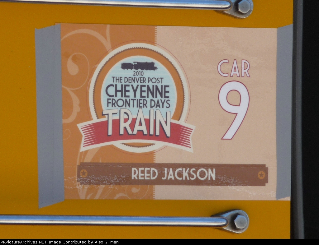 UPP 5818 "Reed Jackson" Car 9